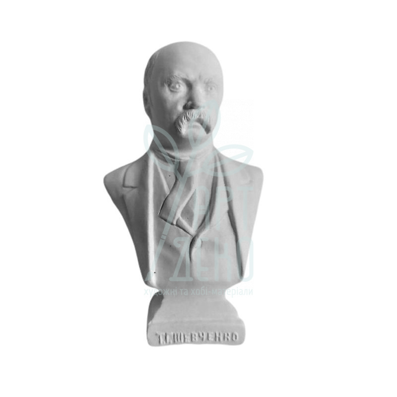 Гіпсова фігура Т Г Шевченко 9 5х6х3 5 см Україна